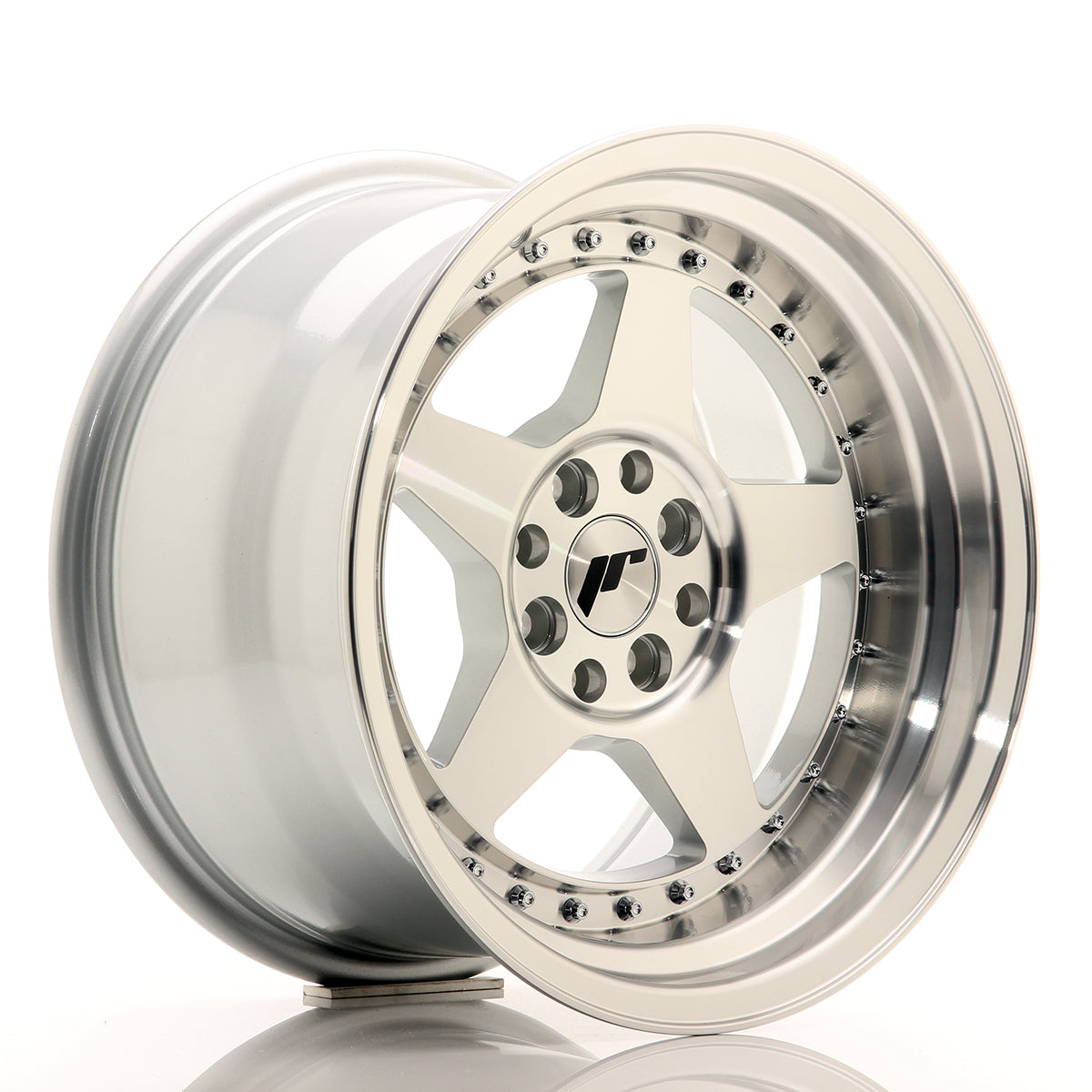 JR Wheels JR6 16x9 ET20 4x100/108 Mach Silver – Stance Island
