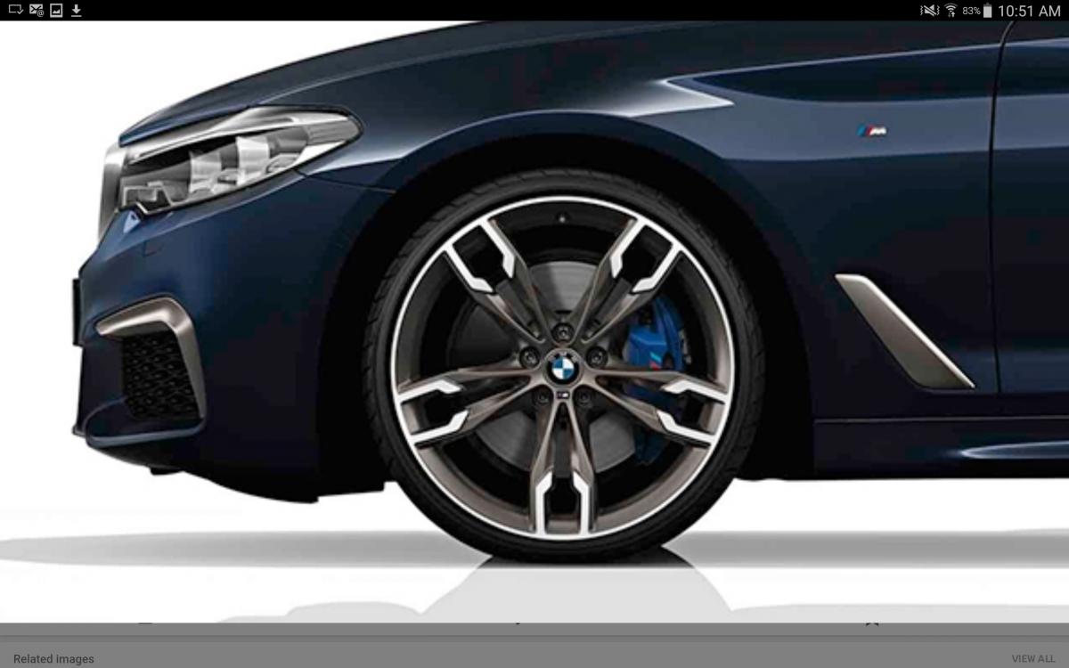 BMW G30 550i R17 5x120 rims – Stance Island